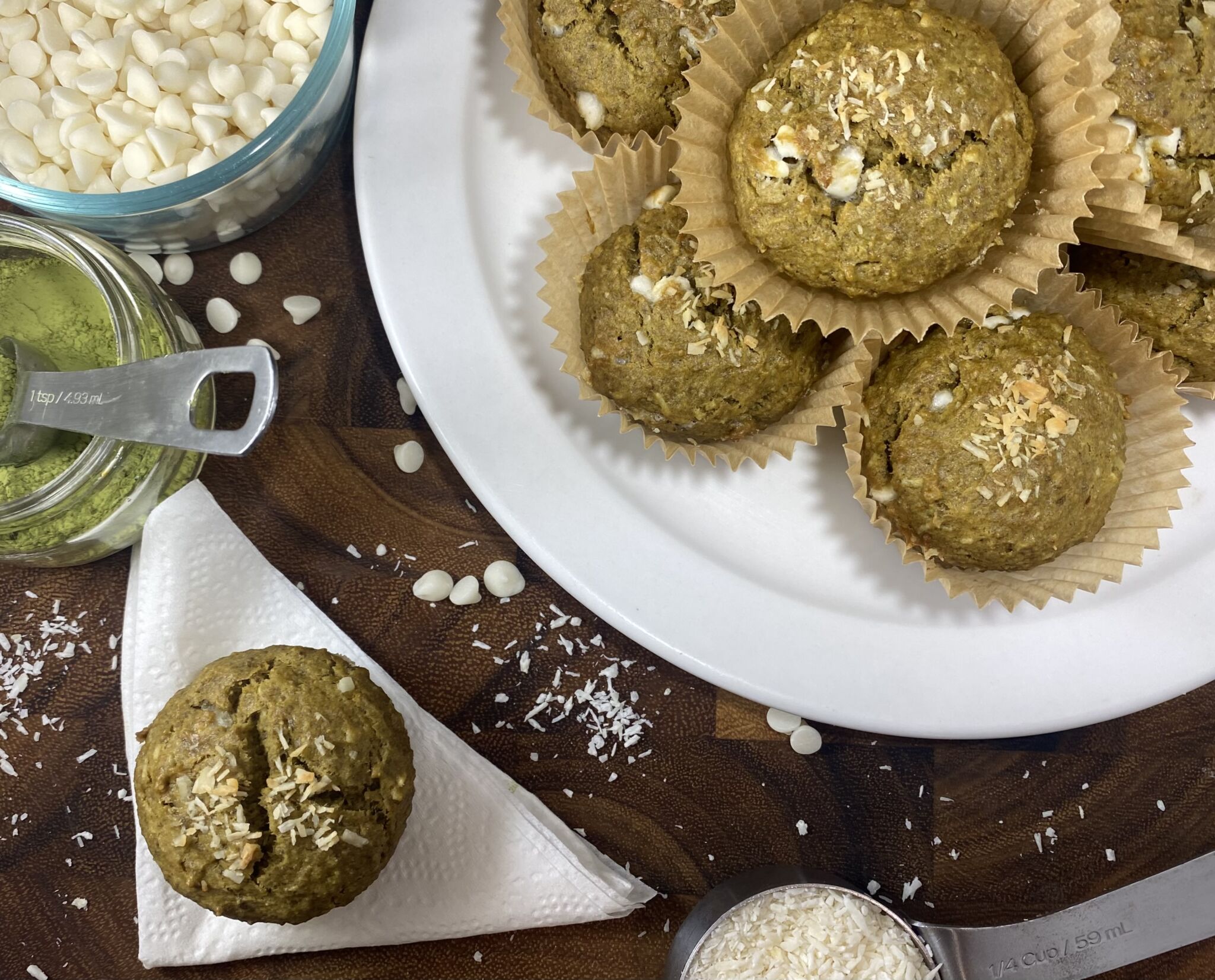 Magical Matcha Muffins | Veggies at Tiffani’s